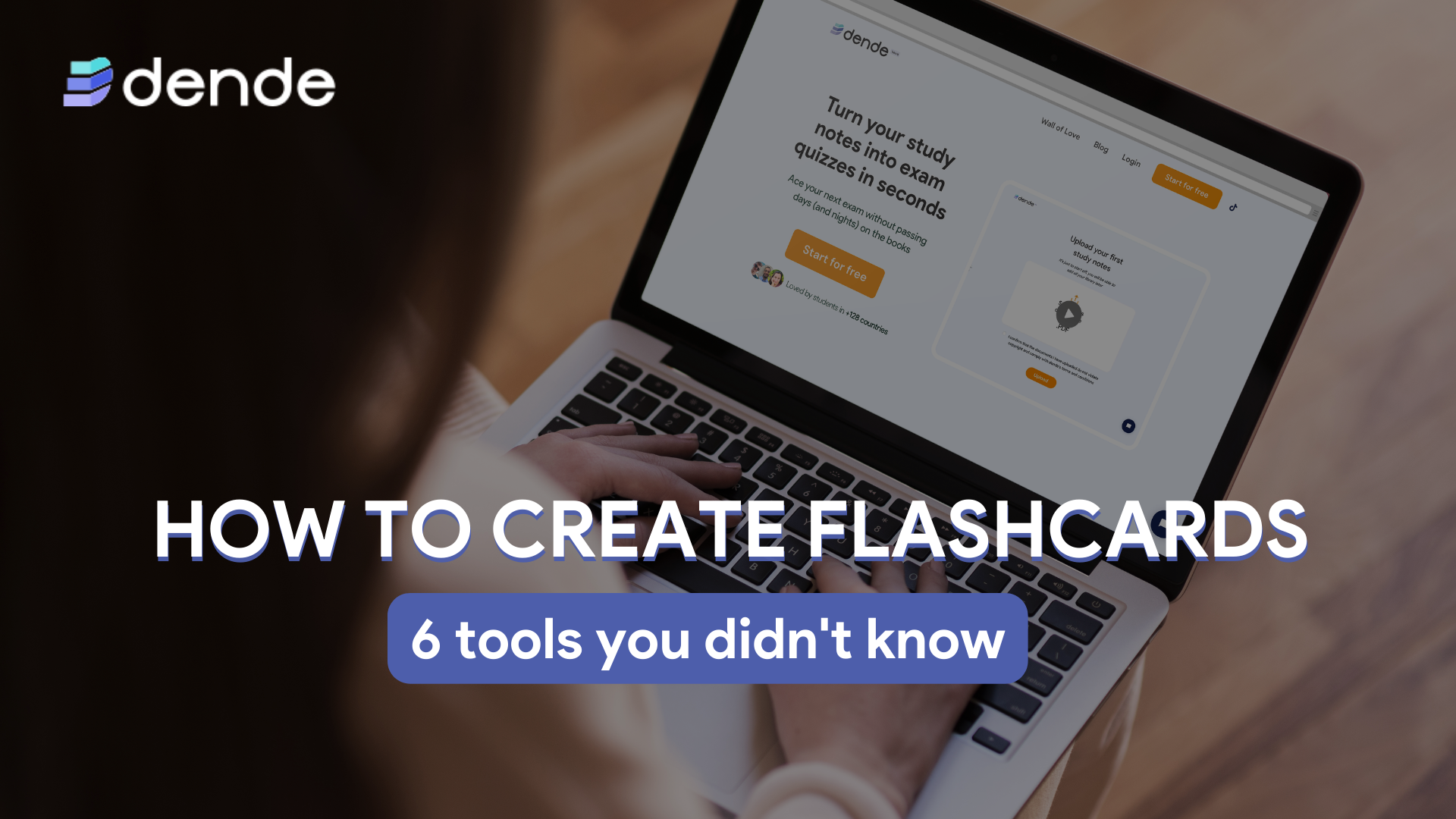 How to create flashcards for studying: 6 tools to save time - Dende