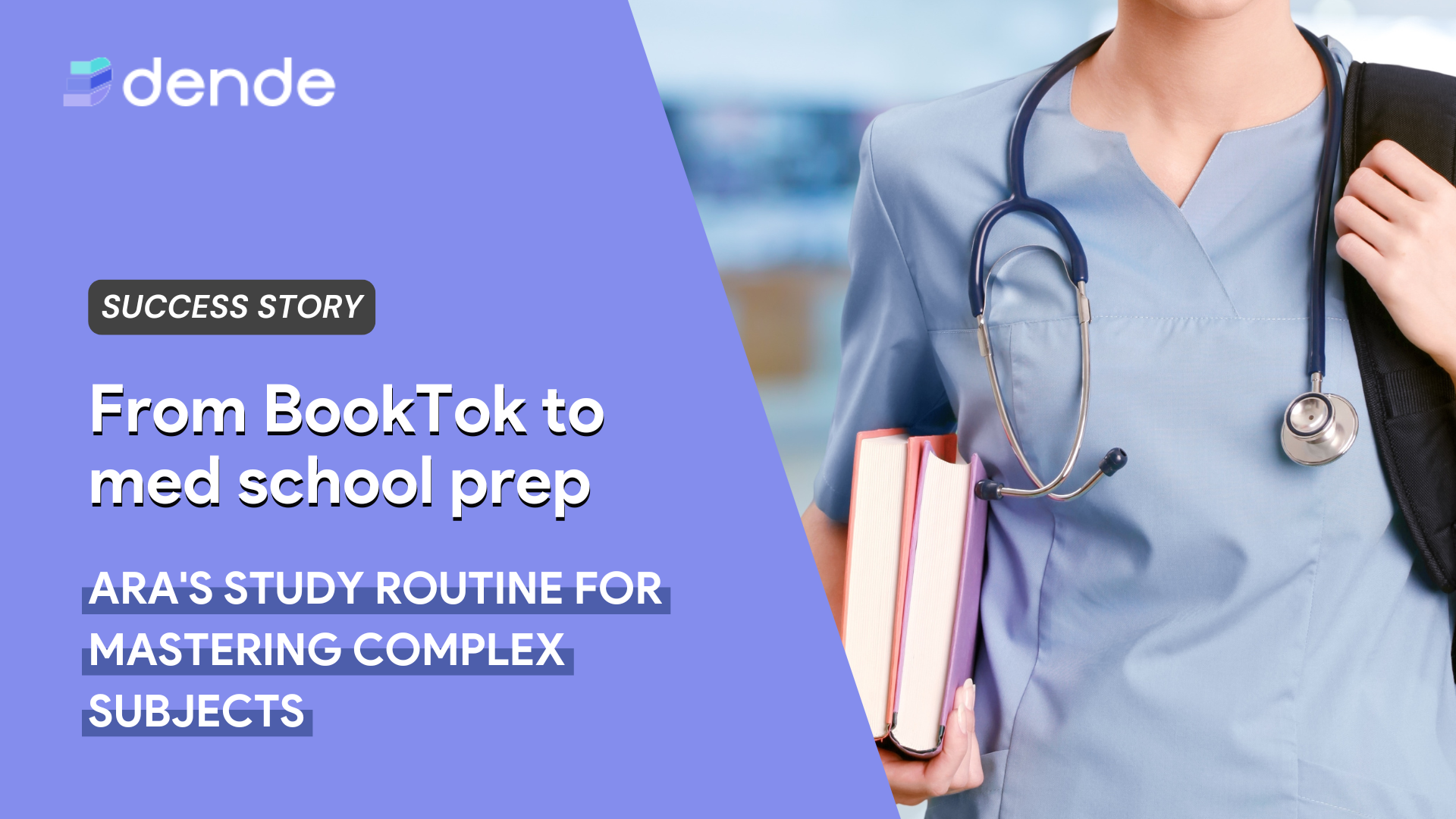 From BookTok to med school prep: Ara's study routine